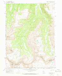 Hi-Res Interactive Map of Mount Lovenia, Summit County, UT in 1967 | Pastmaps